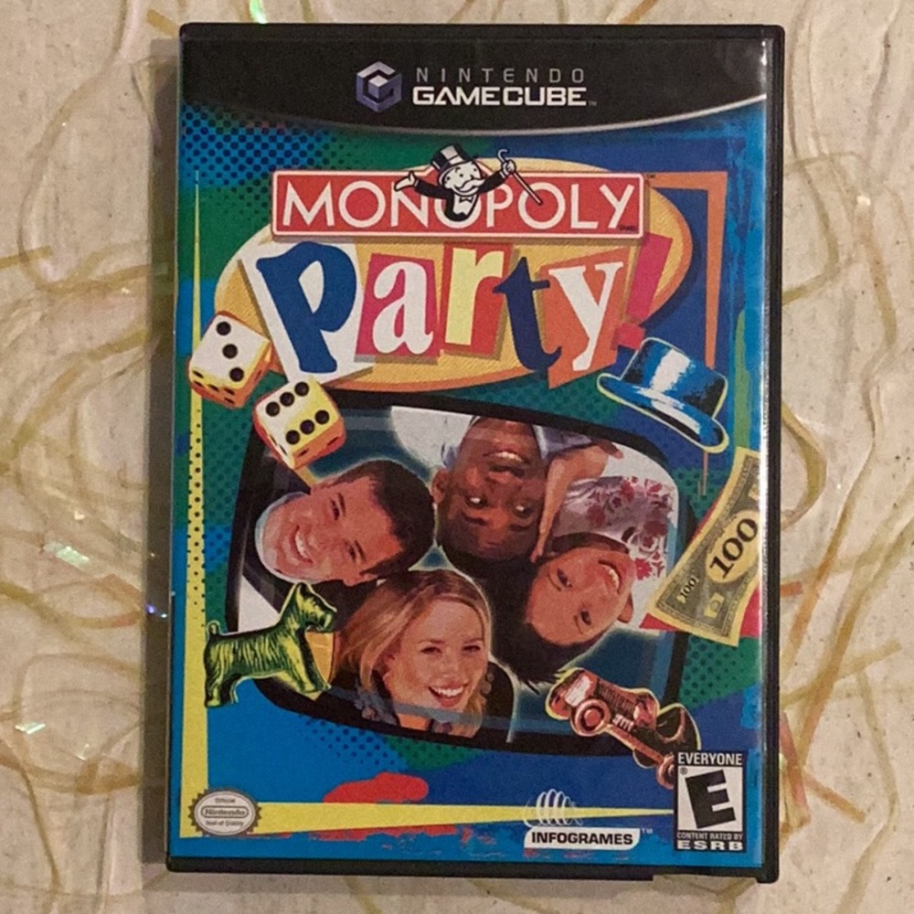 Monopoly Party Nintendo Gamecube Game Complete - Gem